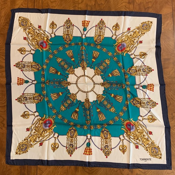 Torrente Paris | Accessories | Torrente Paris Silk Scarf | Poshmark